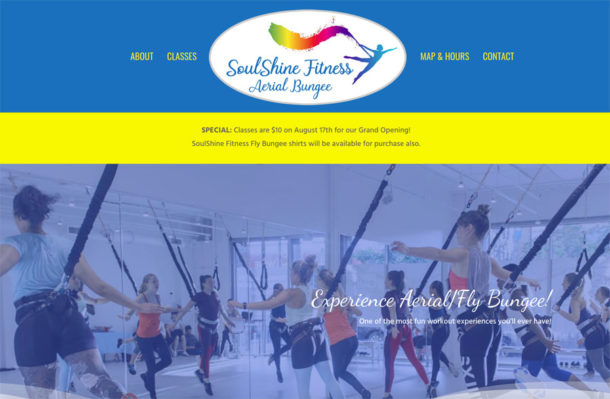 SoulShine Fitness - Webcore Internet Solutions